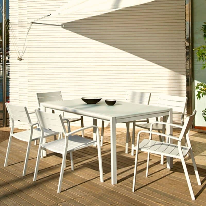 Muebles de Aluminio para jardín – Albir Colonial